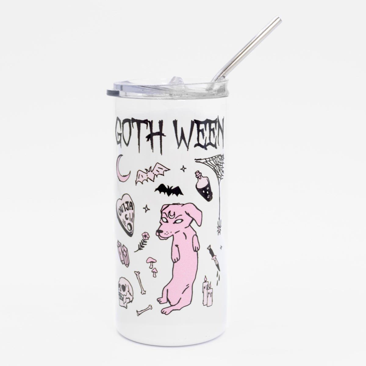 Dachshund Travel Mug & Tumbler | Goth Ween – bean goods
