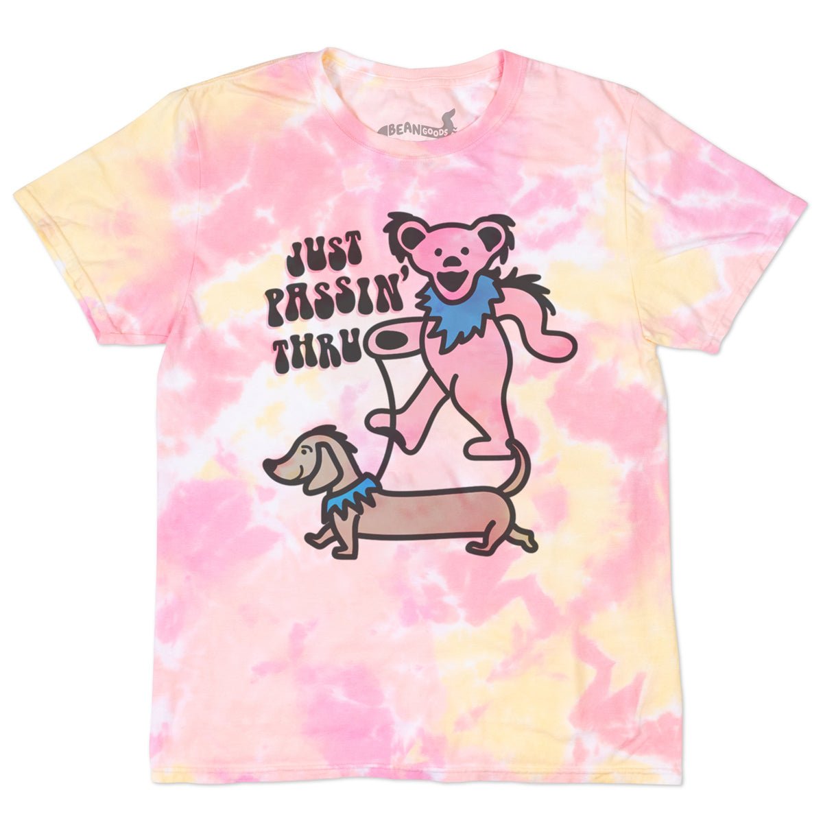 Dachshund Tie-Dye Tee | Grateful Ween – bean goods